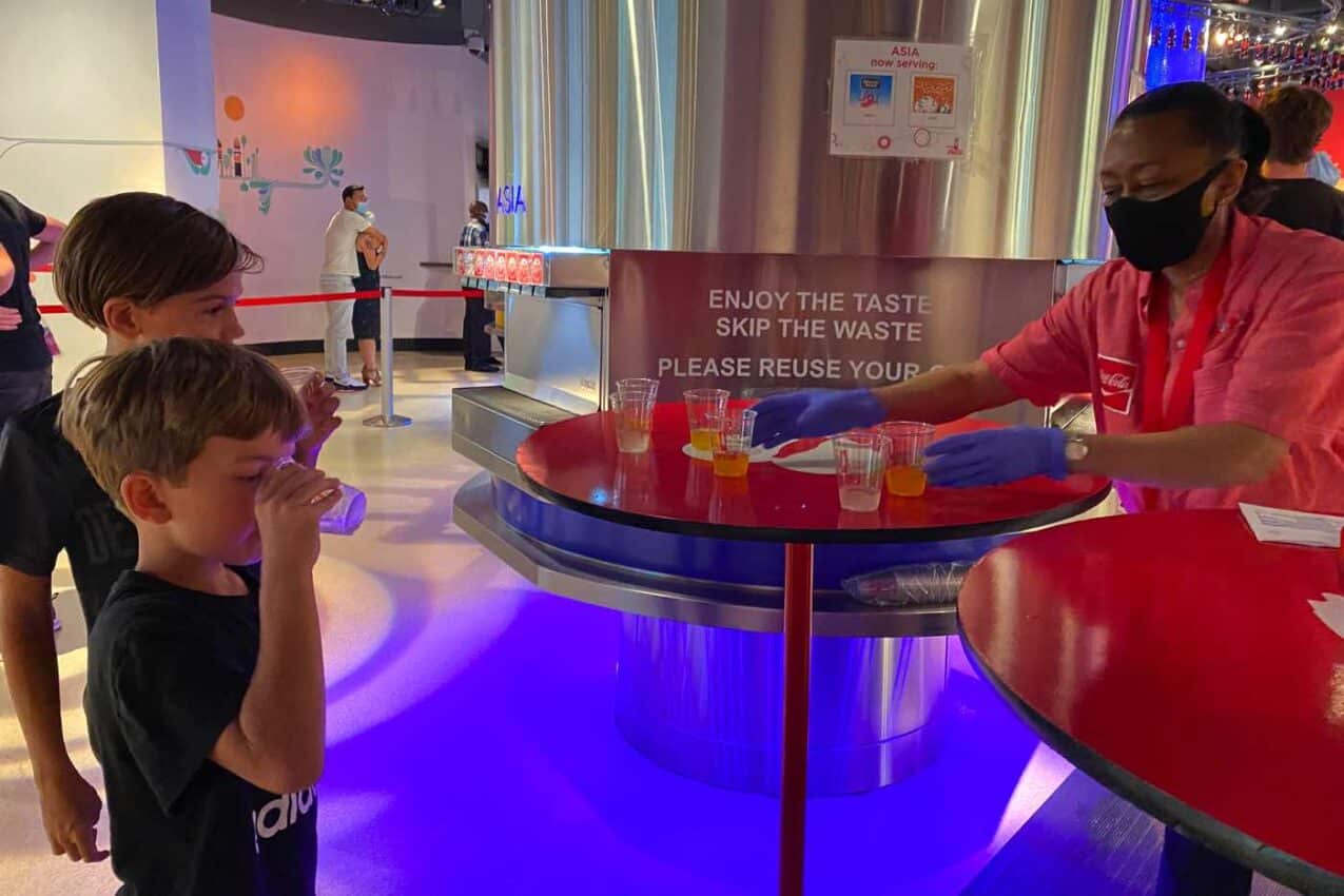 Pause And Refresh At Atlanta s Amazing World Of Coke video 