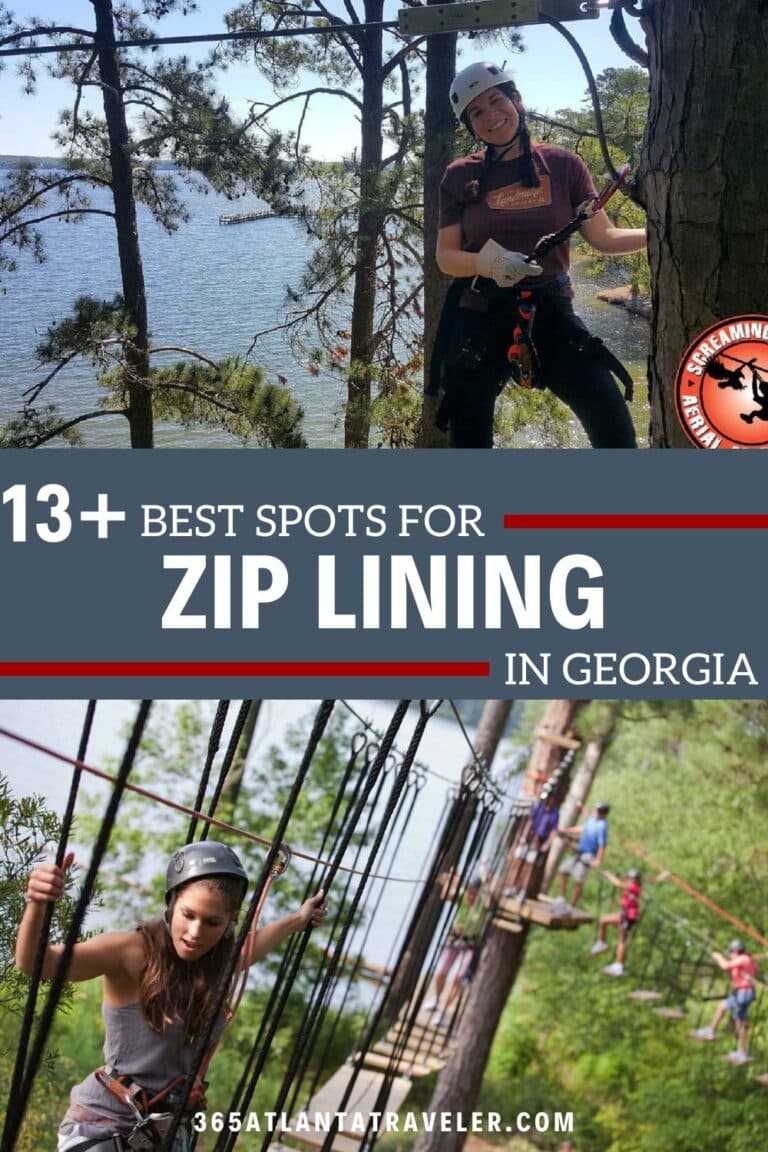 13+ SENSATIONAL PLACES FOR ZIP LINING IN GA (+ Our Best Tips)